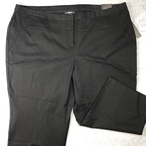 Alfani | Pants & Jumpsuits | 22w 24w Alfani Black Capri Dress Pants ...